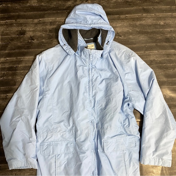 St. John's Bay | Jackets & Coats | St Johns Bay Light Blue Rain Utility ...